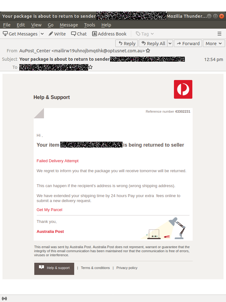 Dangerous Australia Post Parcel Delivery Scam Attempts to Steal ...